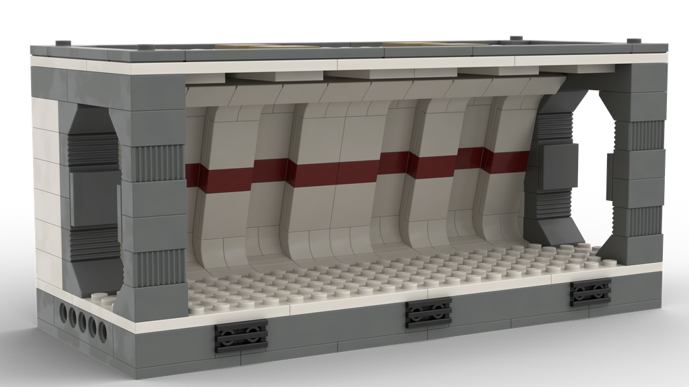 LEGO MOC StaCrate010 - Profundity Corridor by papaglop | Rebrickable ...