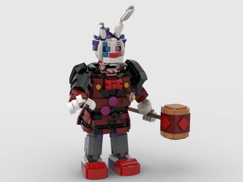 LEGO MOC Clown Springtrap by EXCALIBURtheONE | Rebrickable - Build with ...