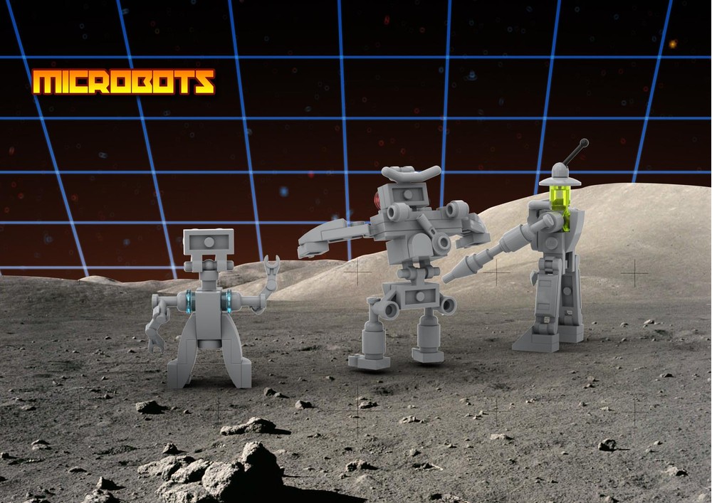 LEGO MOC Microbots by Thorstein_BG | Rebrickable - Build with LEGO