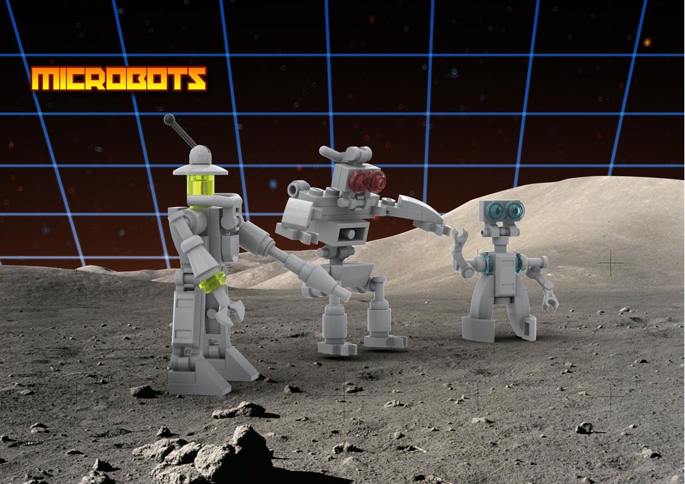 LEGO MOC Microbots by Thorstein_BG | Rebrickable - Build with LEGO