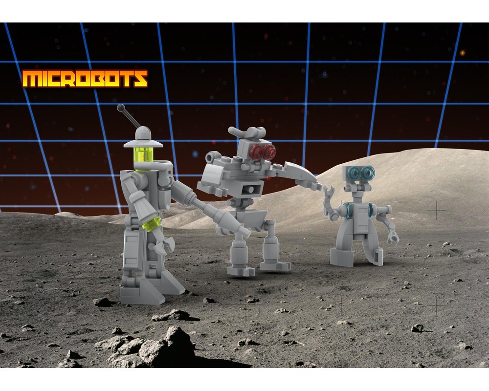 LEGO MOC Microbots by Thorstein_BG | Rebrickable - Build with LEGO