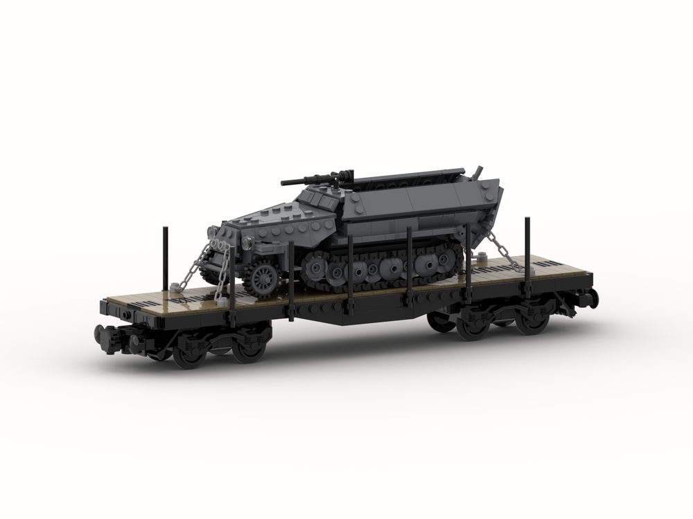 LEGO MOC-162866 Stake Wagon with Sd.Kfz. 251 (8w) by copernicus508 ...
