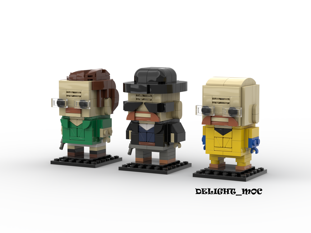 LEGO MOC Walter White Bundle Set by delight_moc | Rebrickable - Build ...