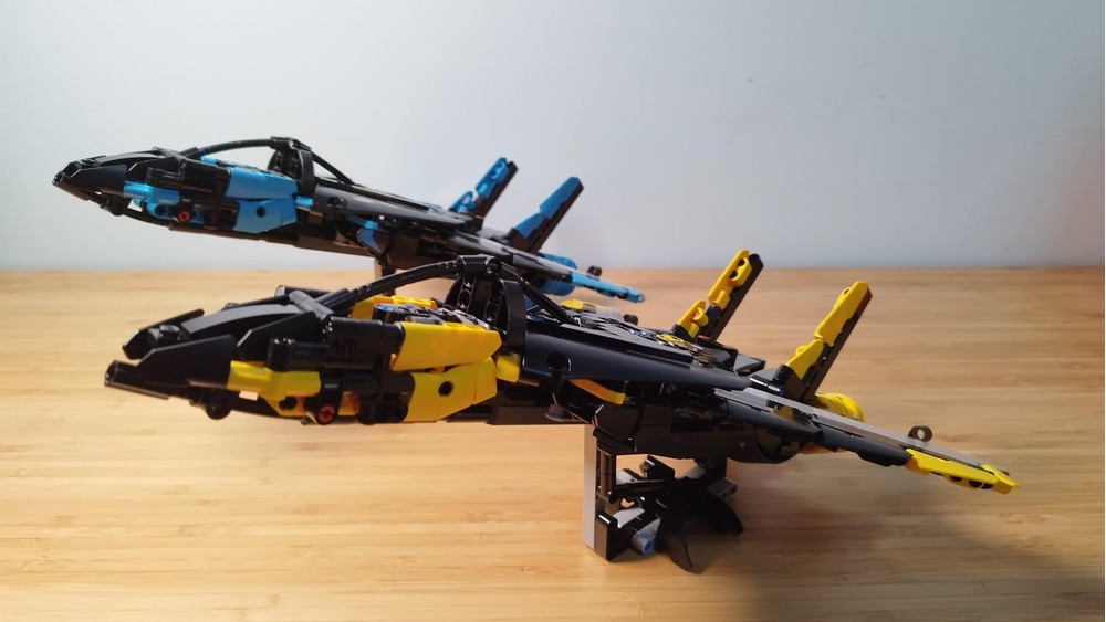 LEGO MOC Yellow F-14 Tomcat (42151 Alternate Build) by nopingrid_lego ...