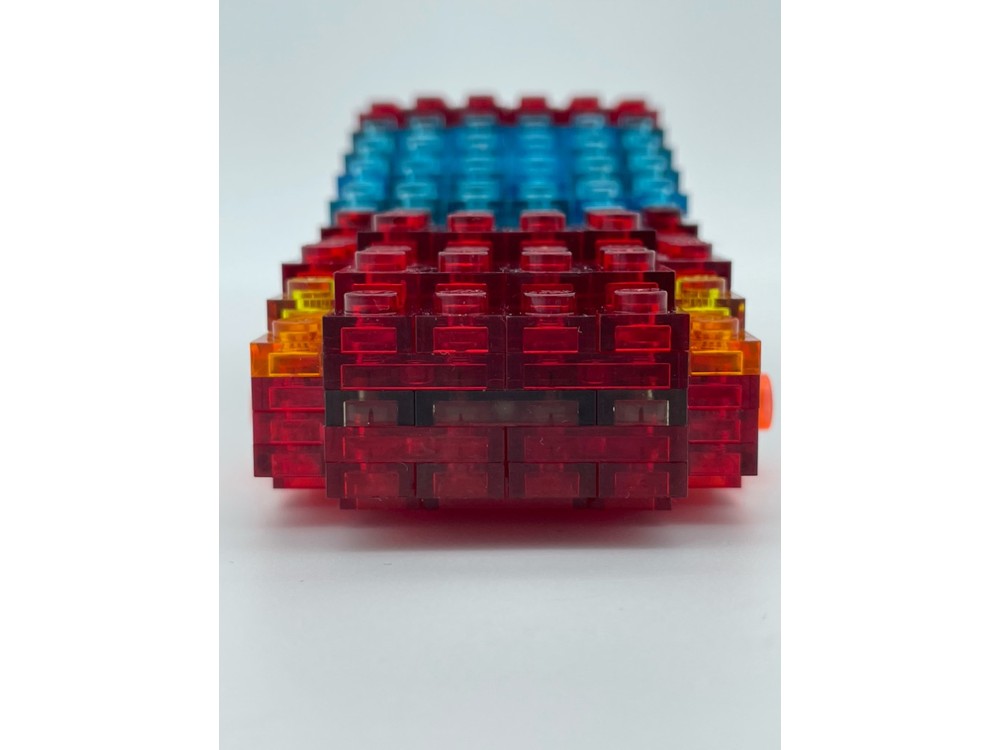 LEGO MOC Retrowave/Synthwave Inspired Transparent Car by MaizeRanger ...