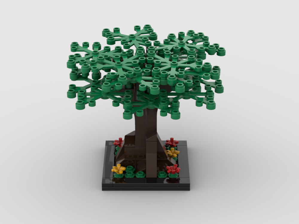 LEGO MOC Lego Tree MOC by ehbrickbuilds | Rebrickable - Build with LEGO