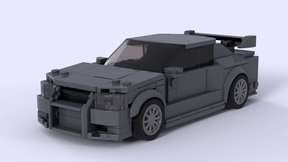 LEGO MOC Nissan Skyline GT-R R34 by C0NN3RY | Rebrickable - Build with LEGO