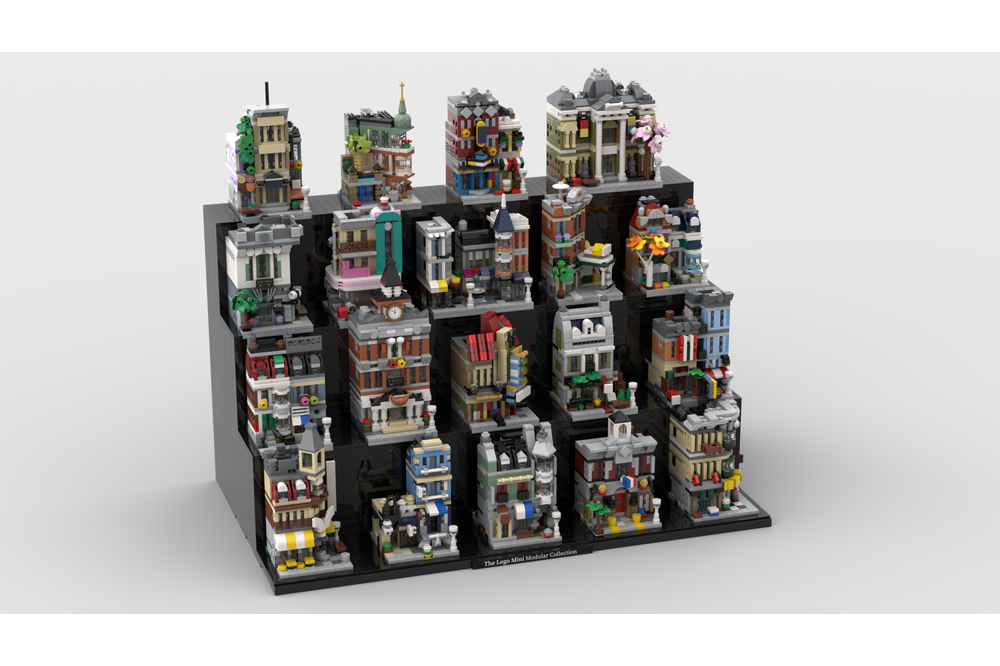 LEGO MOC Mini Modular Buildings - The Full Set of 19 by christromans ...