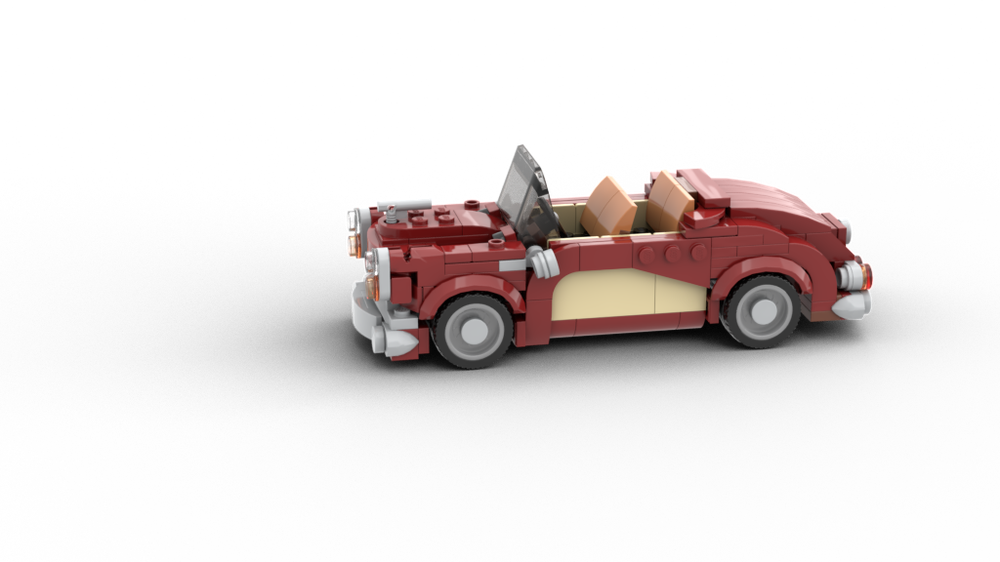 LEGO MOC vintage car custom by EagleBrick | Rebrickable - Build with LEGO