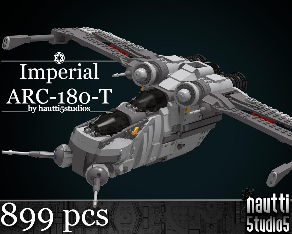 LEGO MOC Imperial ARC-180-T by hautti5 | Rebrickable - Build with LEGO