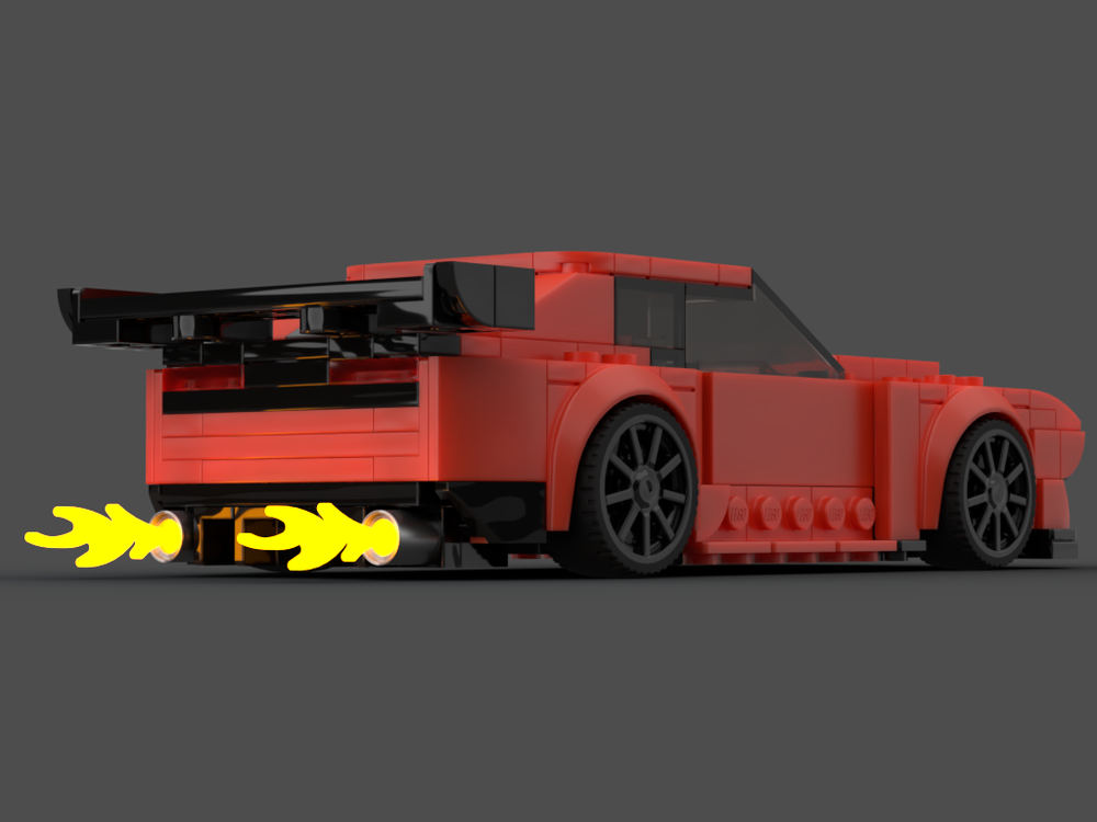 LEGO MOC Dodge Challenger By Hycade by SuperBrickz™ | Rebrickable ...