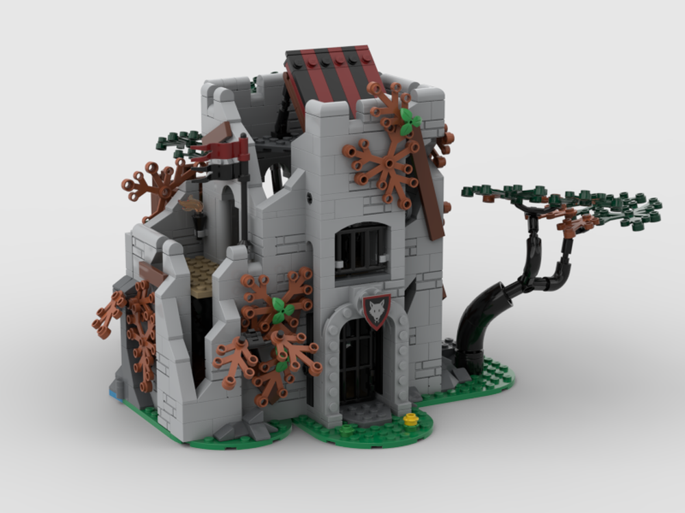 LEGO MOC Abandoned Tower by NS6 | Rebrickable - Build with LEGO