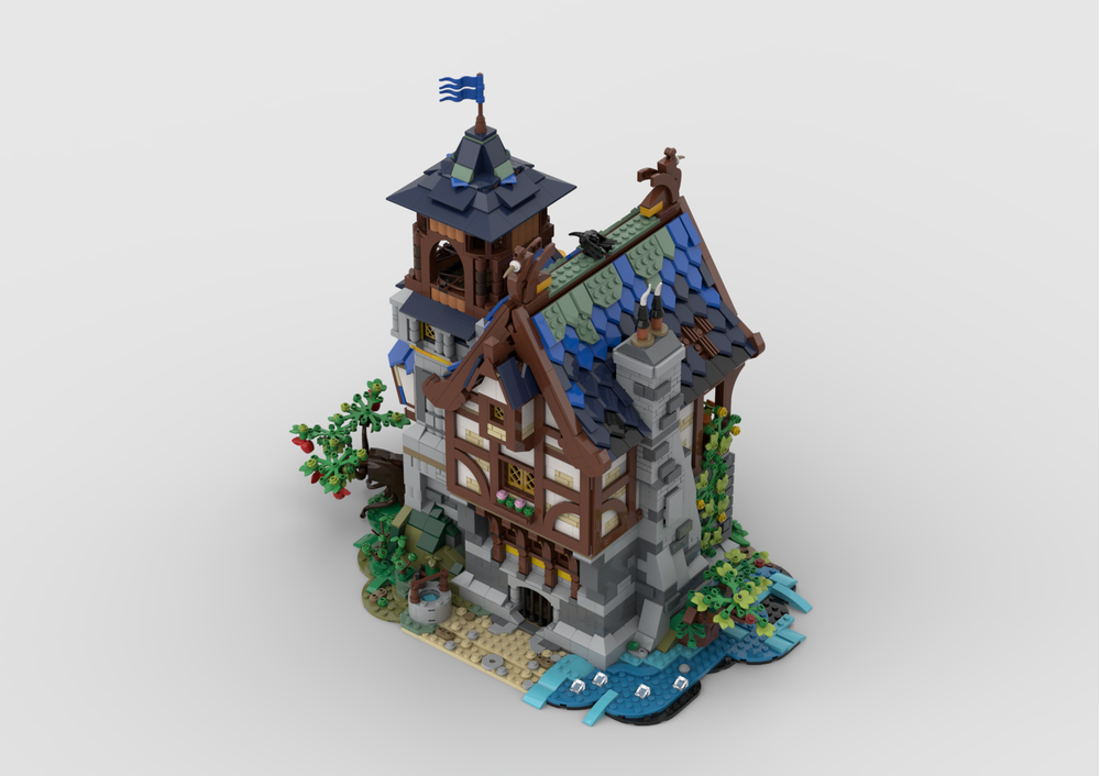 Lego Moc Greenwood Watch By Nmbro Rebrickable Build With Lego