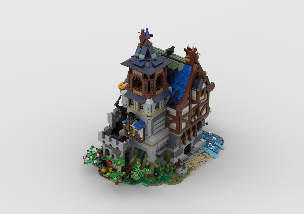 Lego Moc Greenwood Watch By Nmbro Rebrickable Build With Lego
