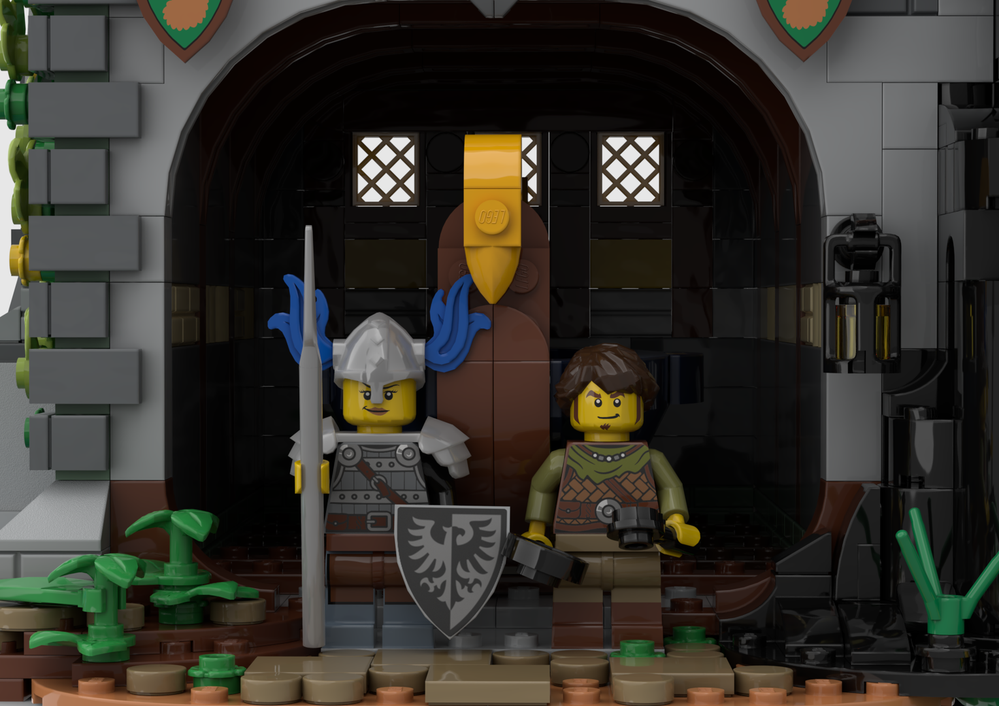 Lego Moc Greenwood Watch By Nmbro Rebrickable Build With Lego
