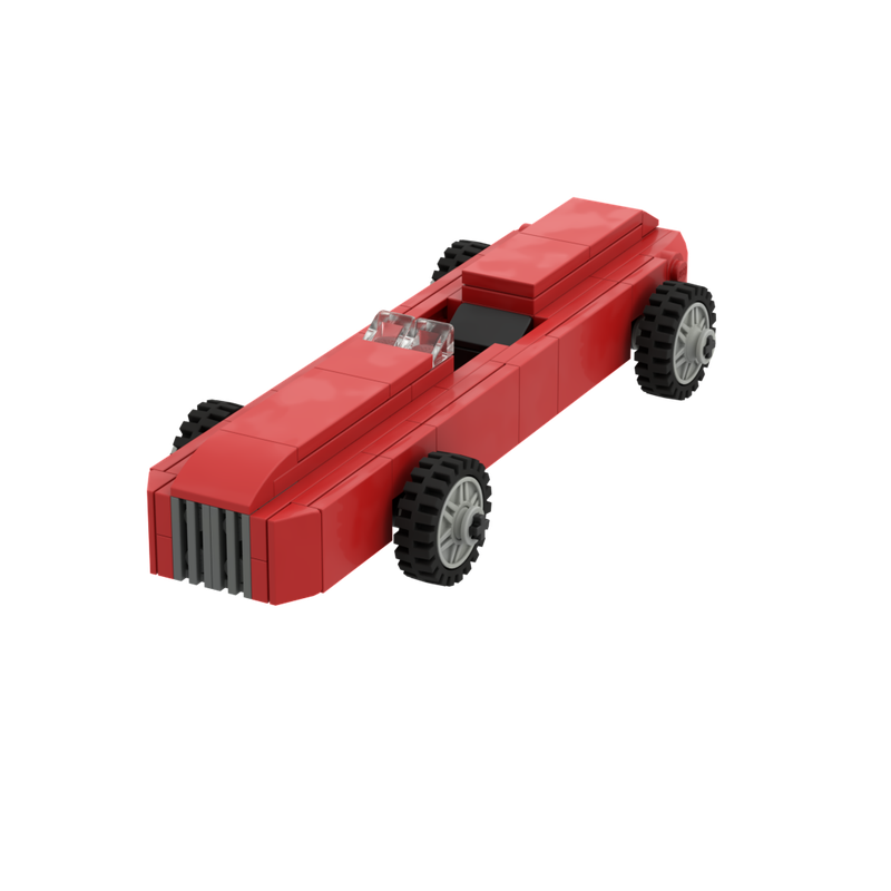 LEGO MOC minifigure scale old formula one car by Tom designs ...