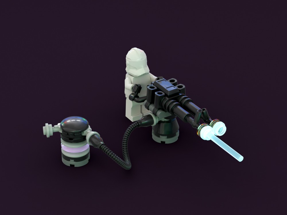 LEGO MOC Star Wars - Weaponry Item 1 - Republic Infantry Blaster Cannon ...