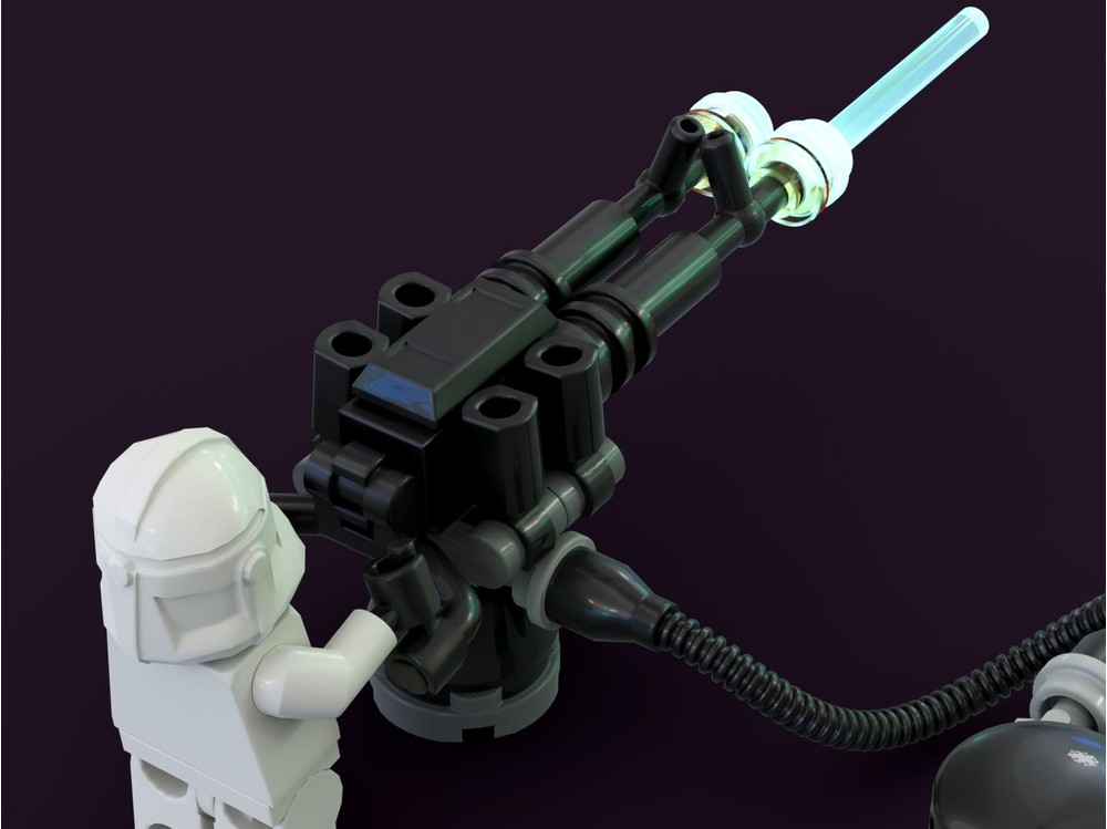 LEGO MOC Star Wars - Weaponry Item 1 - Republic Infantry Blaster Cannon ...