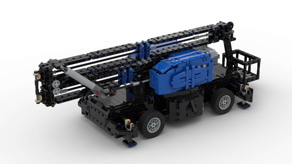 LEGO MOC Mobile Articulated Boom Lift by kladovec | Rebrickable - Build ...