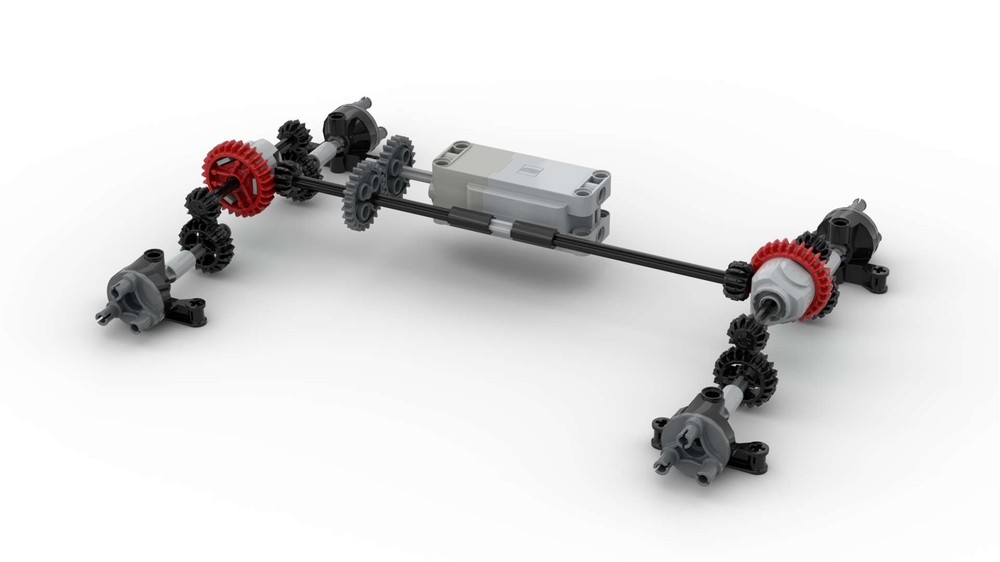 LEGO MOC Mobile Articulated Boom Lift by kladovec | Rebrickable - Build ...