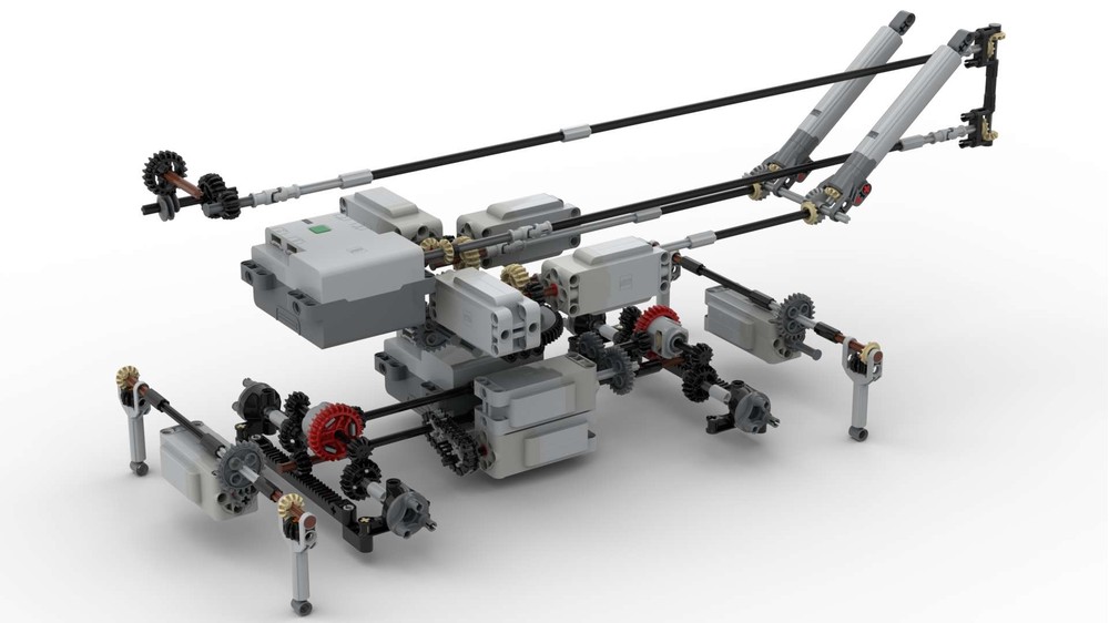 LEGO MOC-162956 Mobile Articulated Boom Lift by kladovec | Rebrickable ...