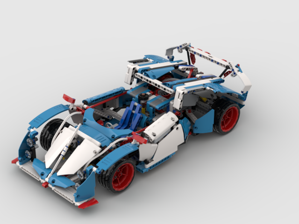 LEGO MOC MOC - 42077 - Le Mans prototype by Flo.r53.technic ...
