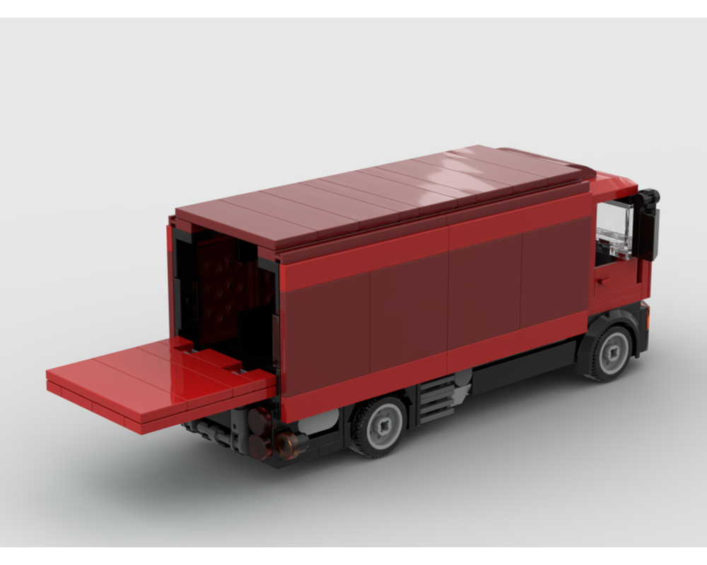 Lego Moc Lkw By Mark19817 Rebrickable Build With Lego
