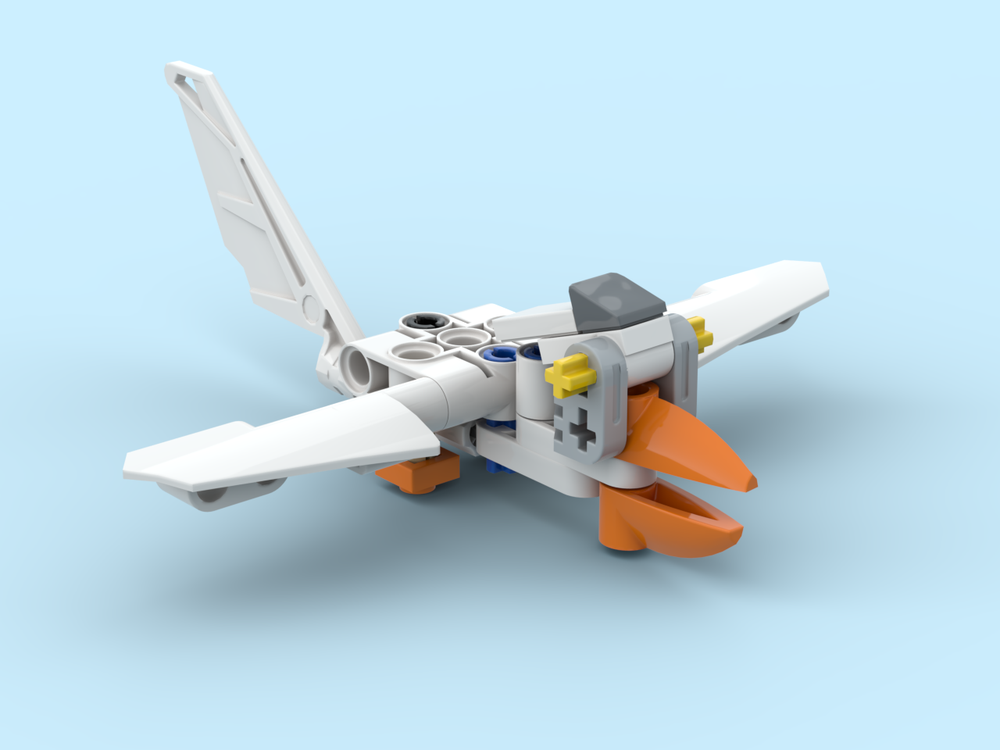LEGO MOC 42117 - Flying bird MOC by Kiskoko | Rebrickable - Build with LEGO