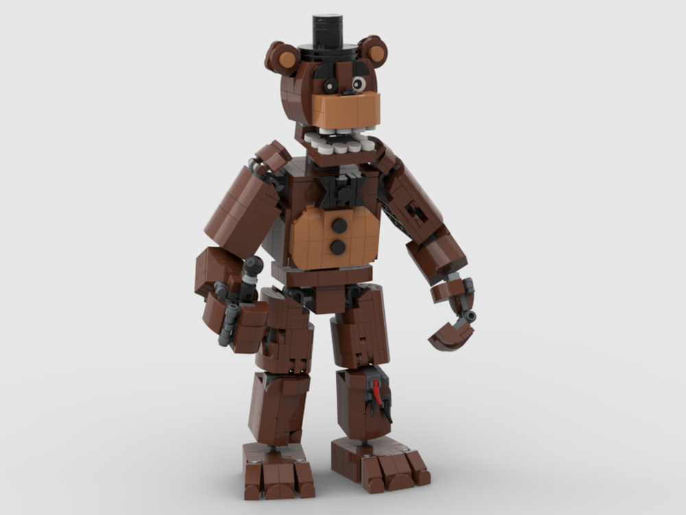 LEGO MOC Withered Freddy by EXCALIBURtheONE | Rebrickable - Build with LEGO