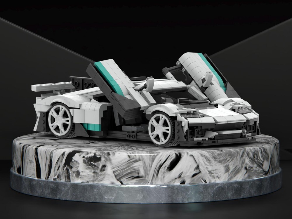 LEGO MOC Mercedes AMG One by BrickMrBear | Rebrickable - Build with LEGO