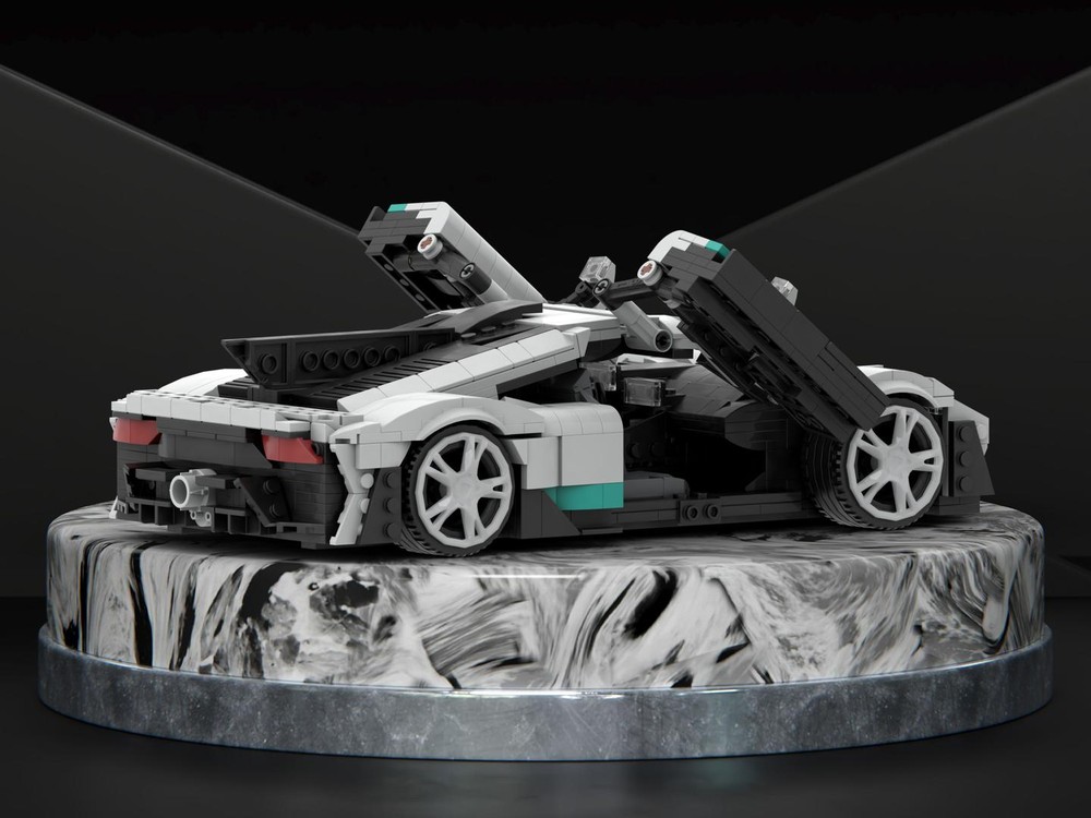 LEGO MOC Mercedes AMG One by BrickMrBear | Rebrickable - Build with LEGO