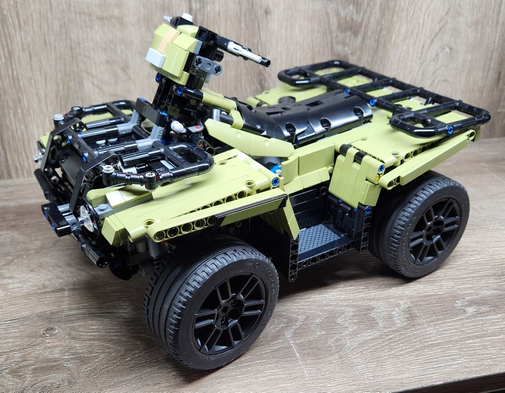 LEGO MOC YAMAHA KODIAK ATV - 42110 B-MODEL by rybrickster | Rebrickable - Build with LEGO