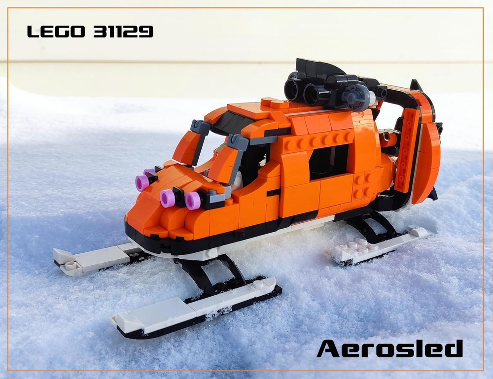 LEGO MOC 31129 Aerosled by Kirvet | Rebrickable - Build with LEGO