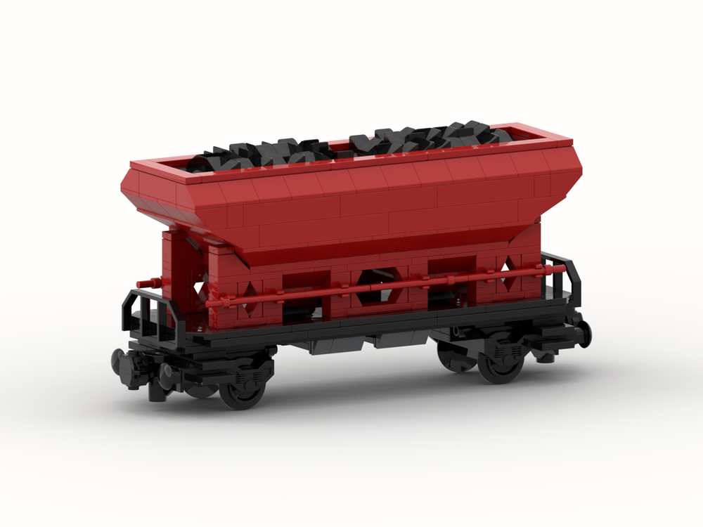 LEGO MOC Bulk Freight Wagon "DB Otmm 70" (8w) by copernicus508 ...