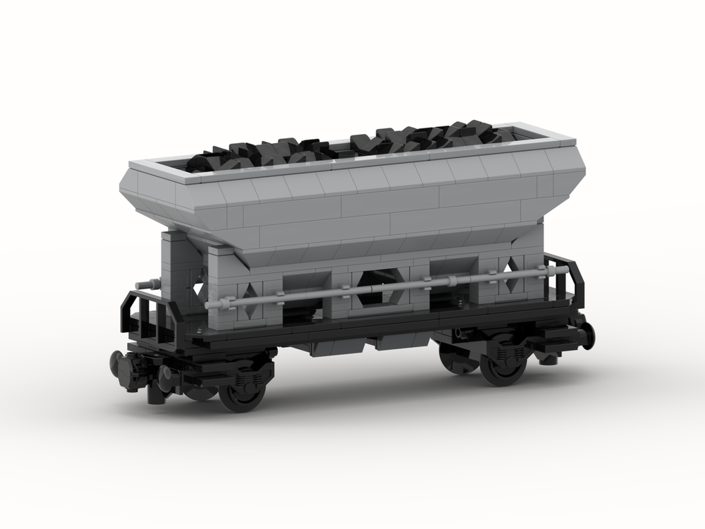 LEGO MOC Bulk Freight Wagon "DB Otmm 70" (8w) by copernicus508 ...