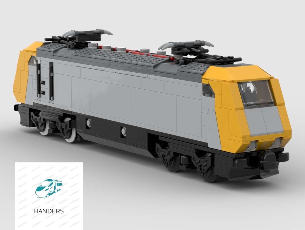 LEGO MOC German Eurosprinter Locomotive by Handers | Rebrickable ...