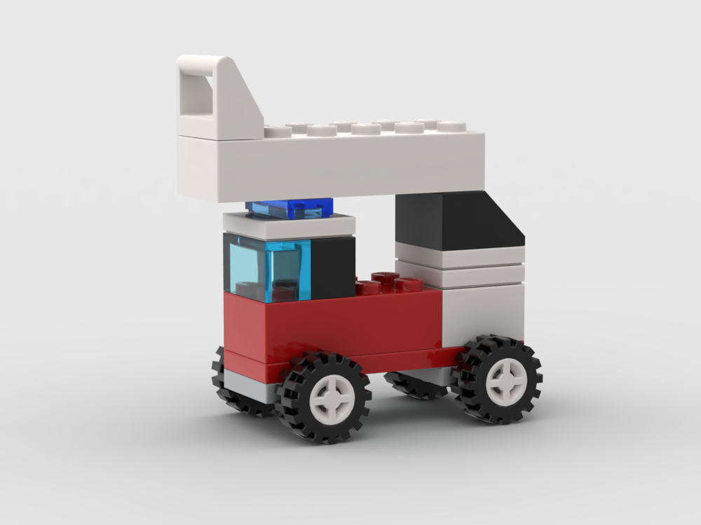 LEGO MOC 30510 - Firetruck by ChiLegGodt | Rebrickable - Build with LEGO