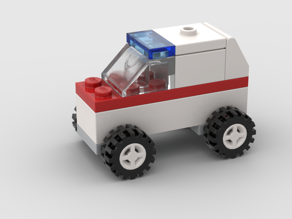 LEGO MOC 30510 - Ambulance Van by ChiLegGodt | Rebrickable - Build with ...