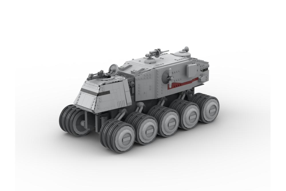 LEGO MOC HAVw A6 juggernaut tank V3 by thelegowolfpack | Rebrickable ...