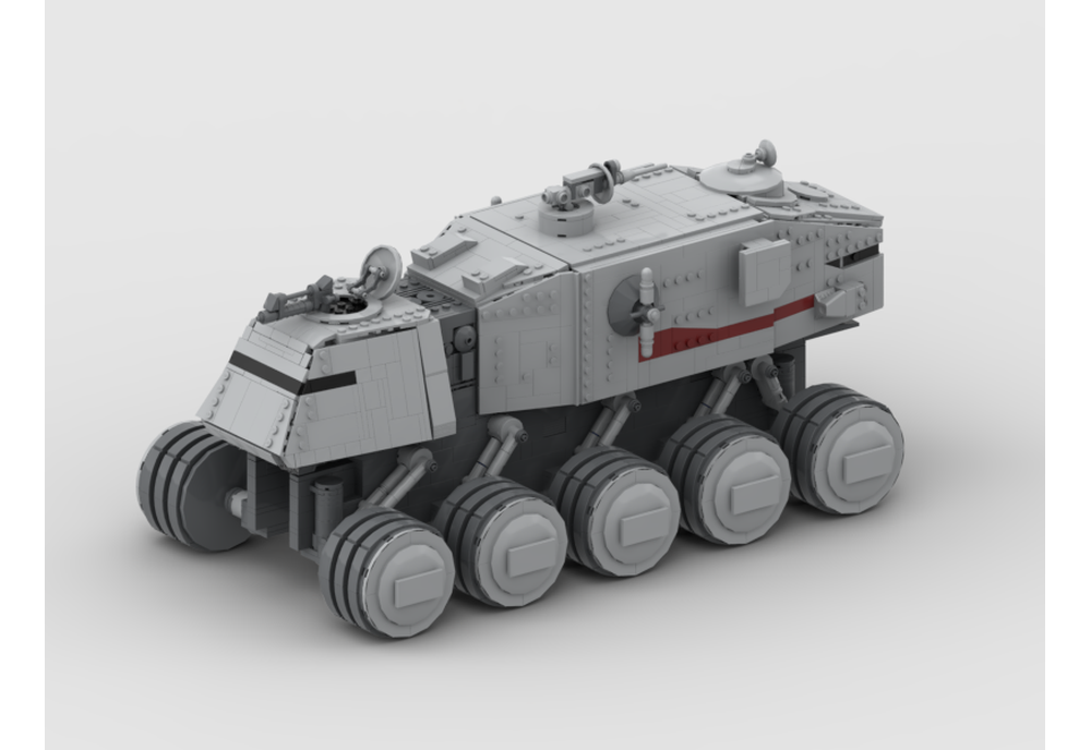 Lego Moc Havw A6 Juggernaut Tank V3 Brickbuilt Wheels By