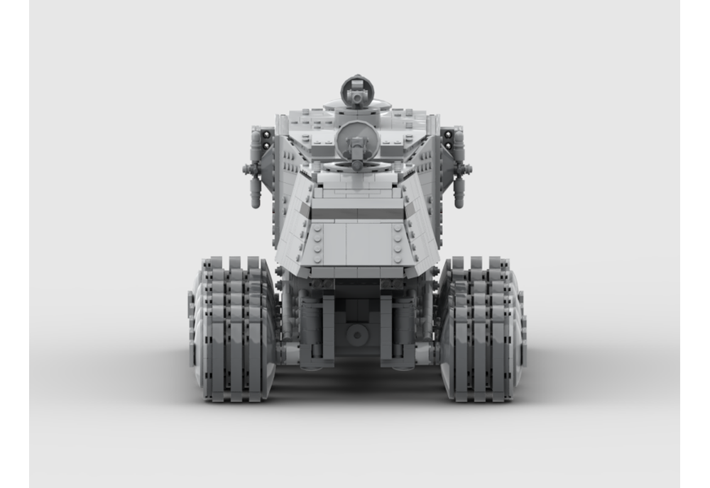 Lego Moc Havw A6 Juggernaut Tank V3 Brickbuilt Wheels By