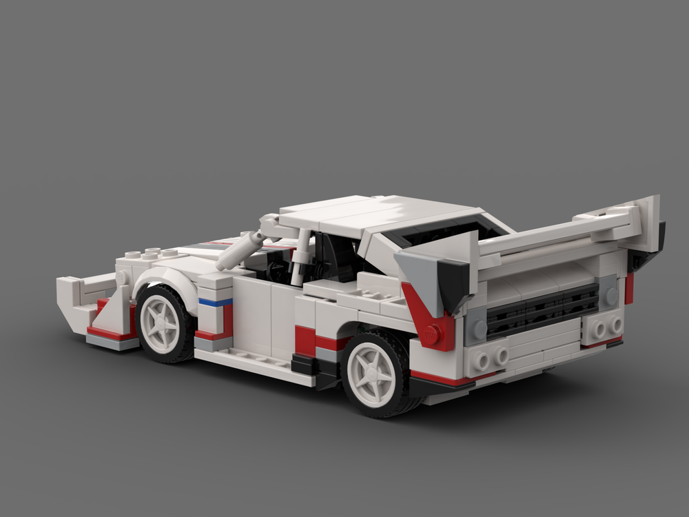 Lego Moc Audi Quattro S1 Pikes Peak By Stigmocs Rebrickable Build