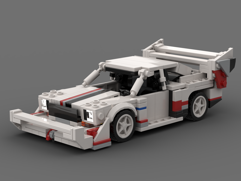 Lego Moc Audi Quattro S1 Pikes Peak By Stigmocs Rebrickable Build