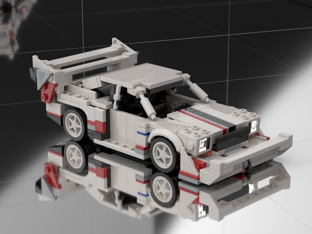 Lego Moc Audi Quattro S1 Pikes Peak By Stigmocs Rebrickable Build