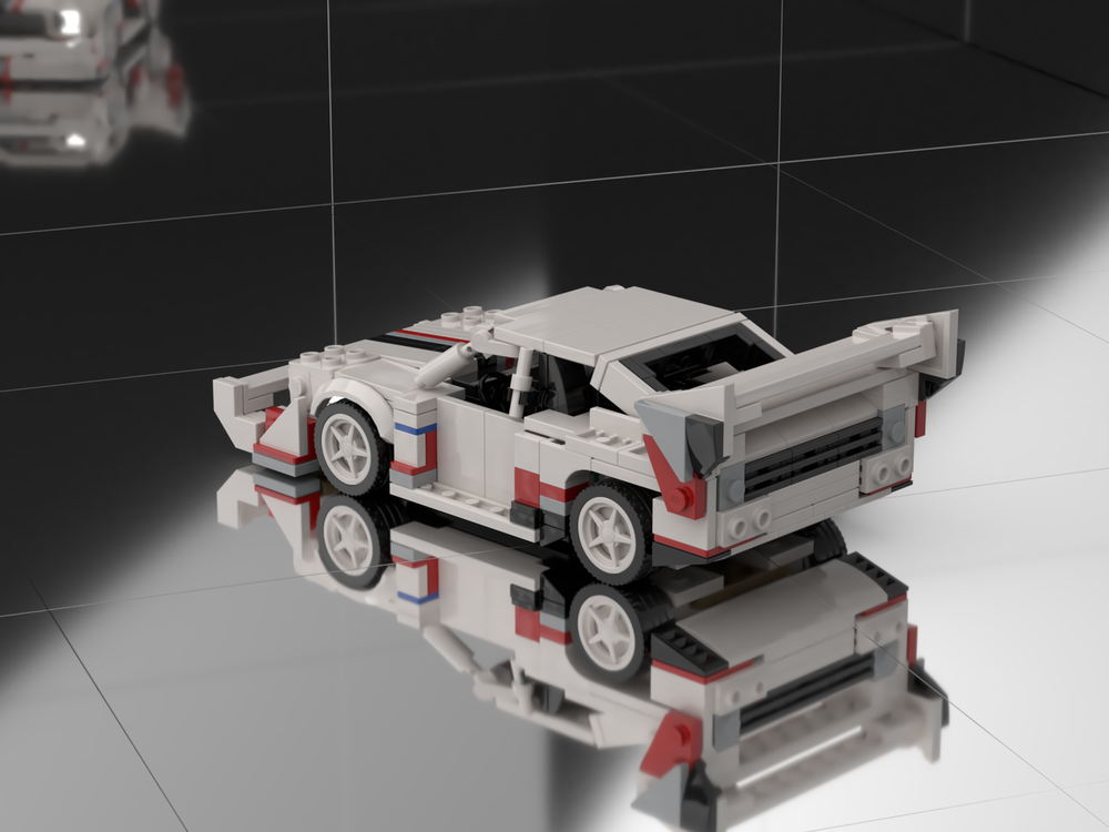 Lego Moc Audi Quattro S1 Pikes Peak By Stigmocs Rebrickable Build