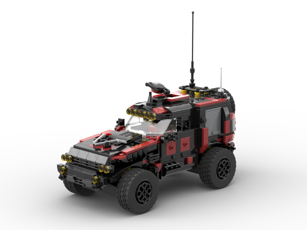 LEGO MOC HAZARD SPEEDER by TheBrickTechnician | Rebrickable - Build ...