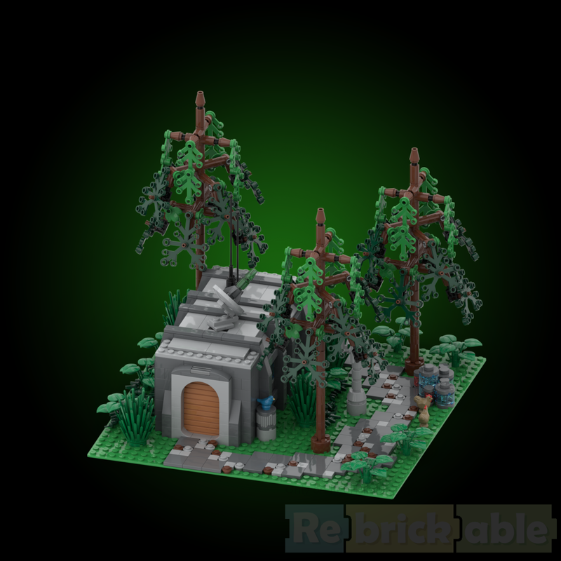 LEGO MOC Endor trooper base by LucSoleBricks | Rebrickable - Build with ...