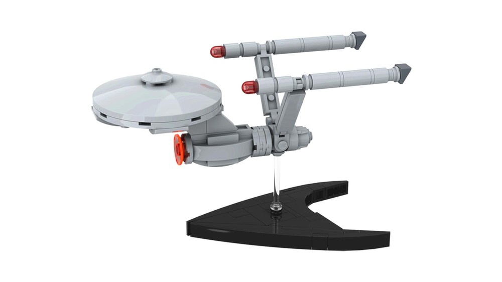 LEGO MOC USS Enterprise by felix.rebricks | Rebrickable - Build with LEGO