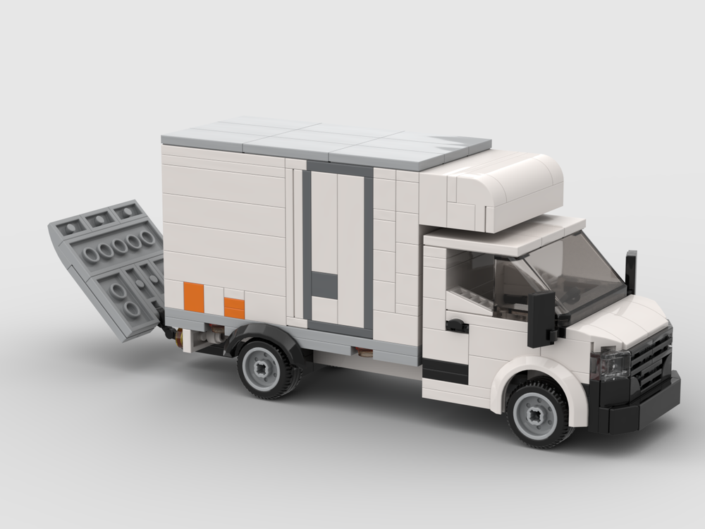 LEGO MOC Renault Master refrigerated van by Mrlangejan | Rebrickable ...
