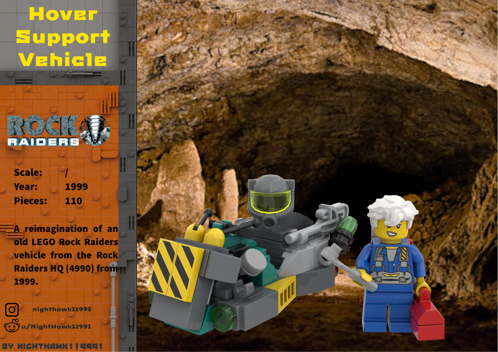 LEGO MOC Lego Rock Raiders Hover Support Vehicle by NightHawk11991 ...